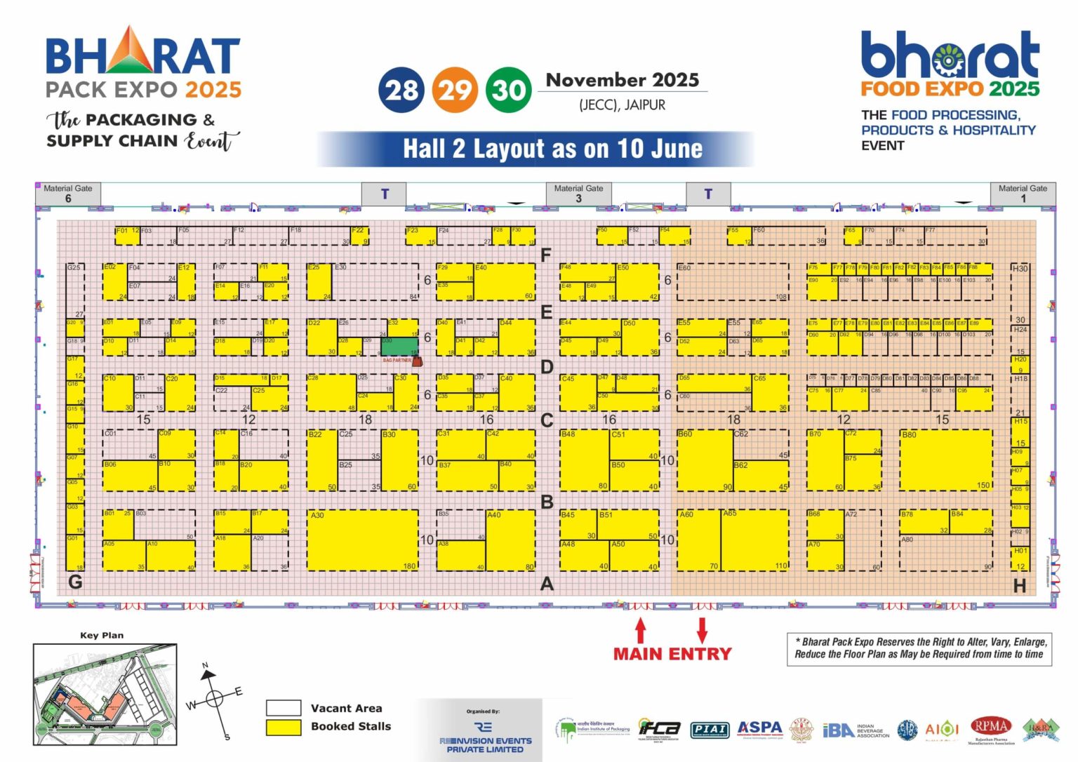 Floor Plan – Bharat Food Expo